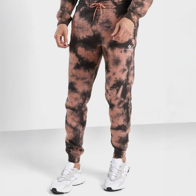 CONVERSE STAR CHEVRON MONO DYE PANTS kelnės