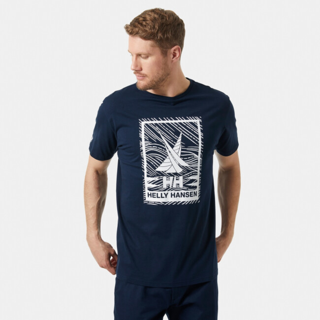 HELLY HANSEN MEN'S SHORELINE T-SHIRT 2.0 marškinėliai