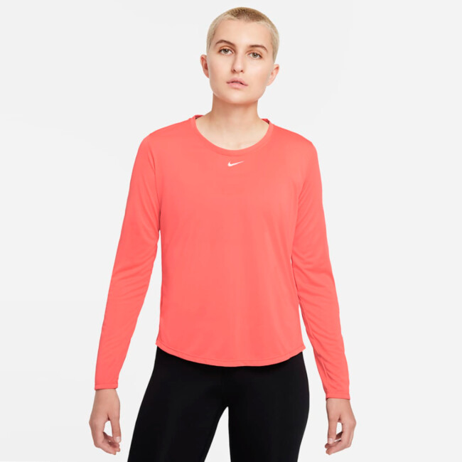 NIKE DRI-FIT ONE WOMEN'S STANDARD FIT LONG-SLEEVE TOP marškinėliai
