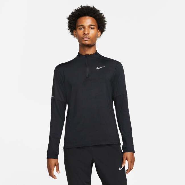 NIKE ELEMENT MEN'S DRI-FIT 1/2-ZIP RUNNING TOP marškinėliai