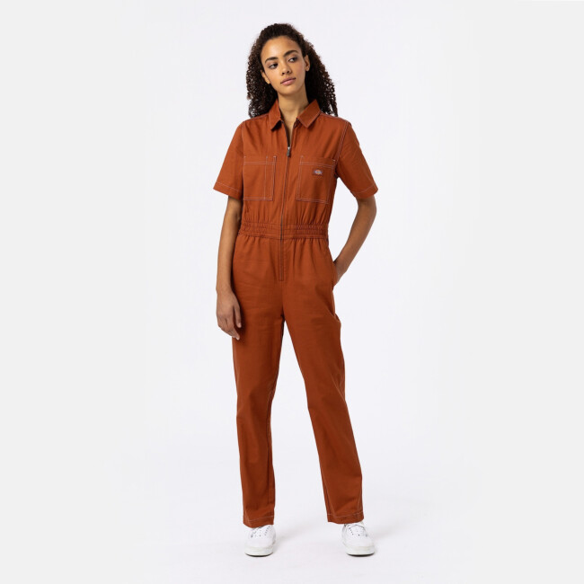 DICKIES W FLORALA COVERAL sijonai ir suknelės