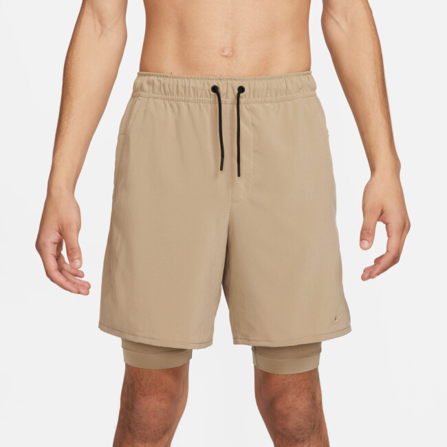 NIKE UNLIMITED MEN'S DRI-FIT 7" 2-IN-1 VERSATILE SHORTS šortai