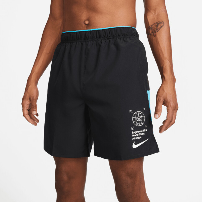 NIKE DRI-FIT CHALLENGER MEN'S 9" UNLINED VERSATILE SHORTS šortai