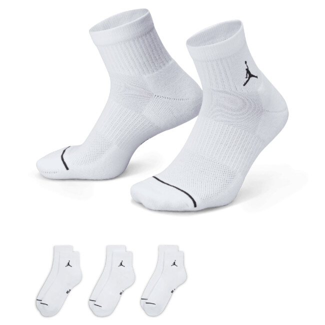 JORDAN EVERYDAY ANKLE SOCKS 3 PAIRS kojinės