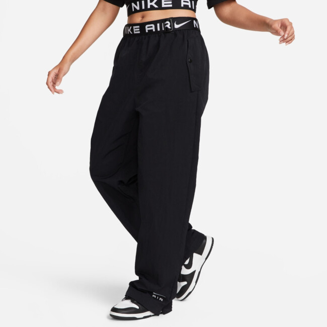 NIKE AIR WOMEN'S HIGH-RISE WOVEN PANTS kelnės