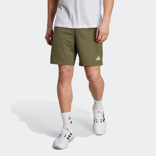 ADIDAS MENS TRAIN ESSENTIALS SEASONAL CAMO SHORTS šortai