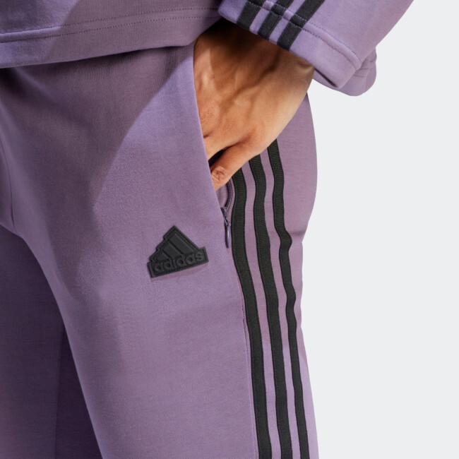 ADIDAS WOMENS FUTURE ICONS 3-STRIPES TRACKSUIT BOTTOMS kelnės