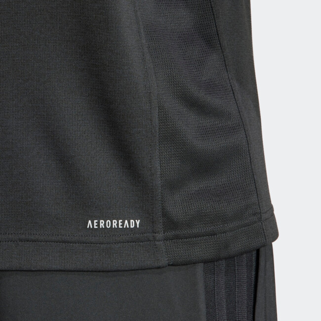 ADIDAS MEN'S HIIT WORKOUT 3-STRIPES T-SHIRT marškinėliai