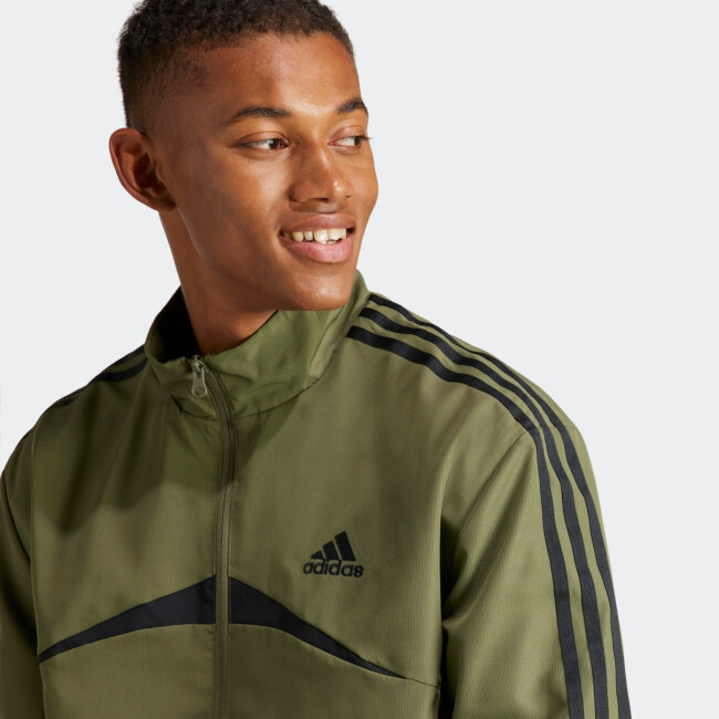 ADIDAS MEN'S SPORTSWEAR WOVEN CHEVRON TRACKSUIT sportiniai kostiumai