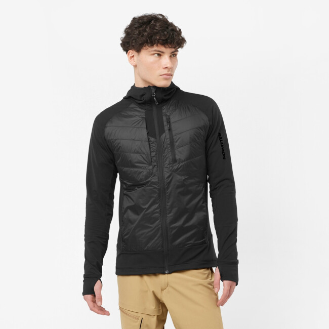 SALOMON MEN'S ELIXIR HYBRID HOODED JACKET striukės ir parkos