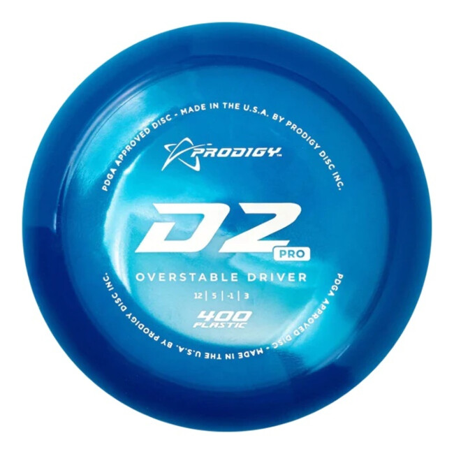 PRODIGY 400 D2 PRO - DISTANCE DRIVER diskgolfo diskai