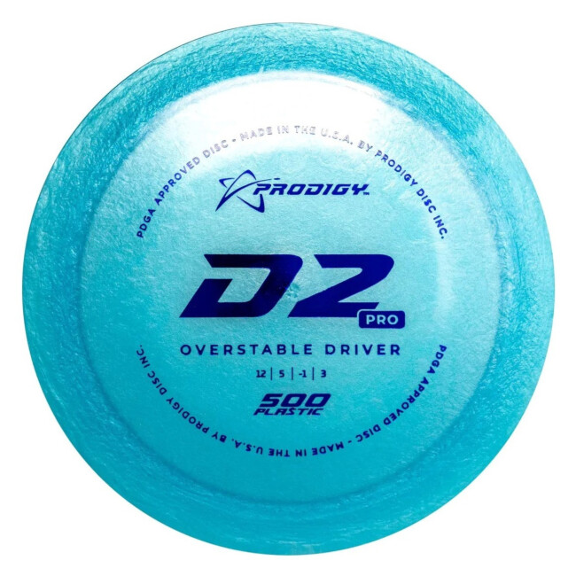 PRODIGY 500 D2 PRO - DISTANCE DRIVER diskgolfo diskai
