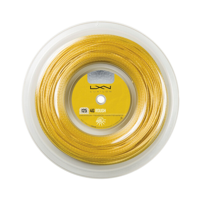 LUXILON 4G ROUGH 125 TENNIS STRING - REEL stygos