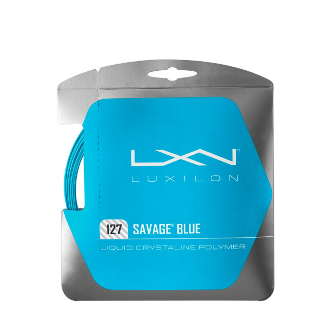 WILSON LUXILON SAVAGE 127 TENNIS STRING - SET stygos