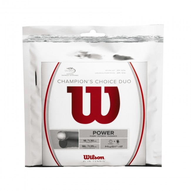 Wilson champions choice duo tennis string - set | Stygos | Pirk ...